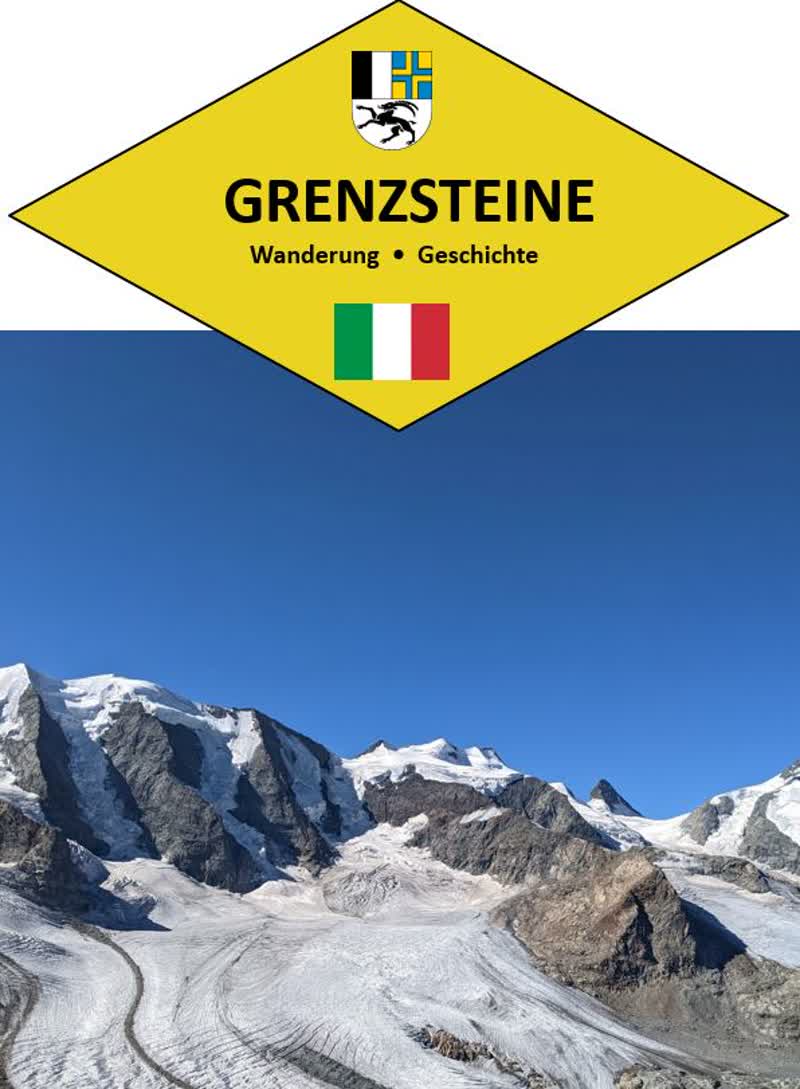 Marker 23, Val Müstair GR, Switzerland | Italia